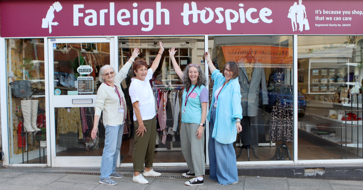 Halstead - new store! - Farleigh Hospice