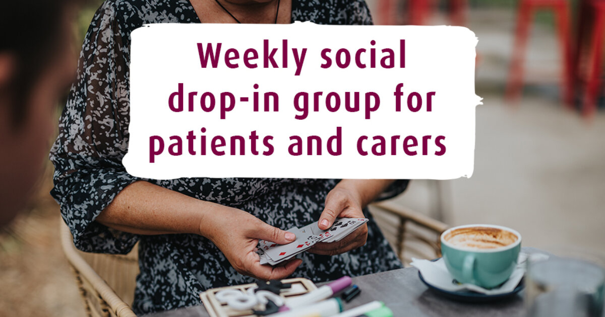 Patient and carer social drop-in group - Farleigh Hospice